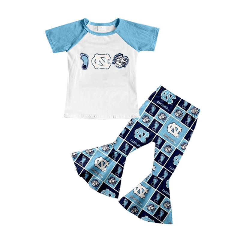 Deadline Jan 25 light blue raglan top pants girls team outfits ...