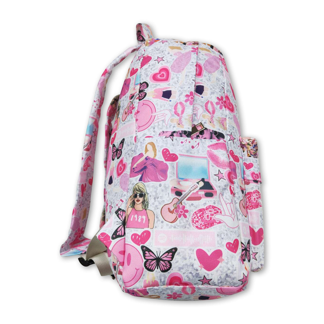 Guitar smile singer girls backpack – Western Kids Clothes