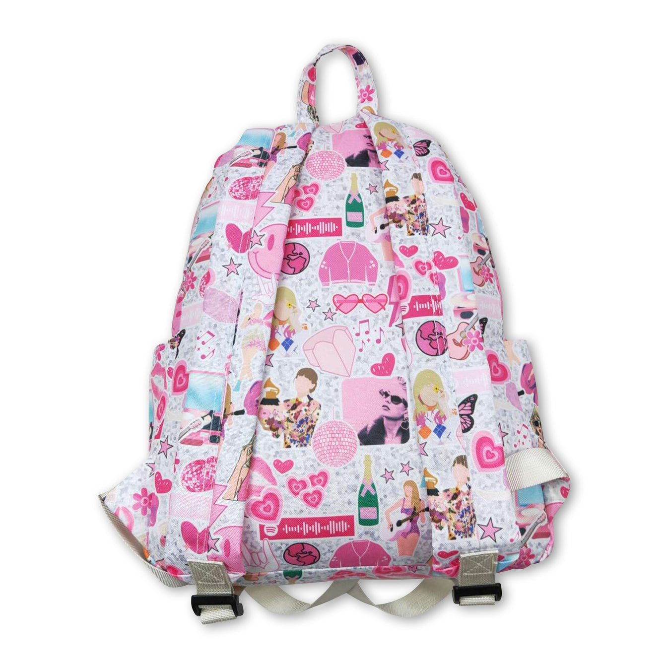 Guitar smile singer girls backpack – Western Kids Clothes