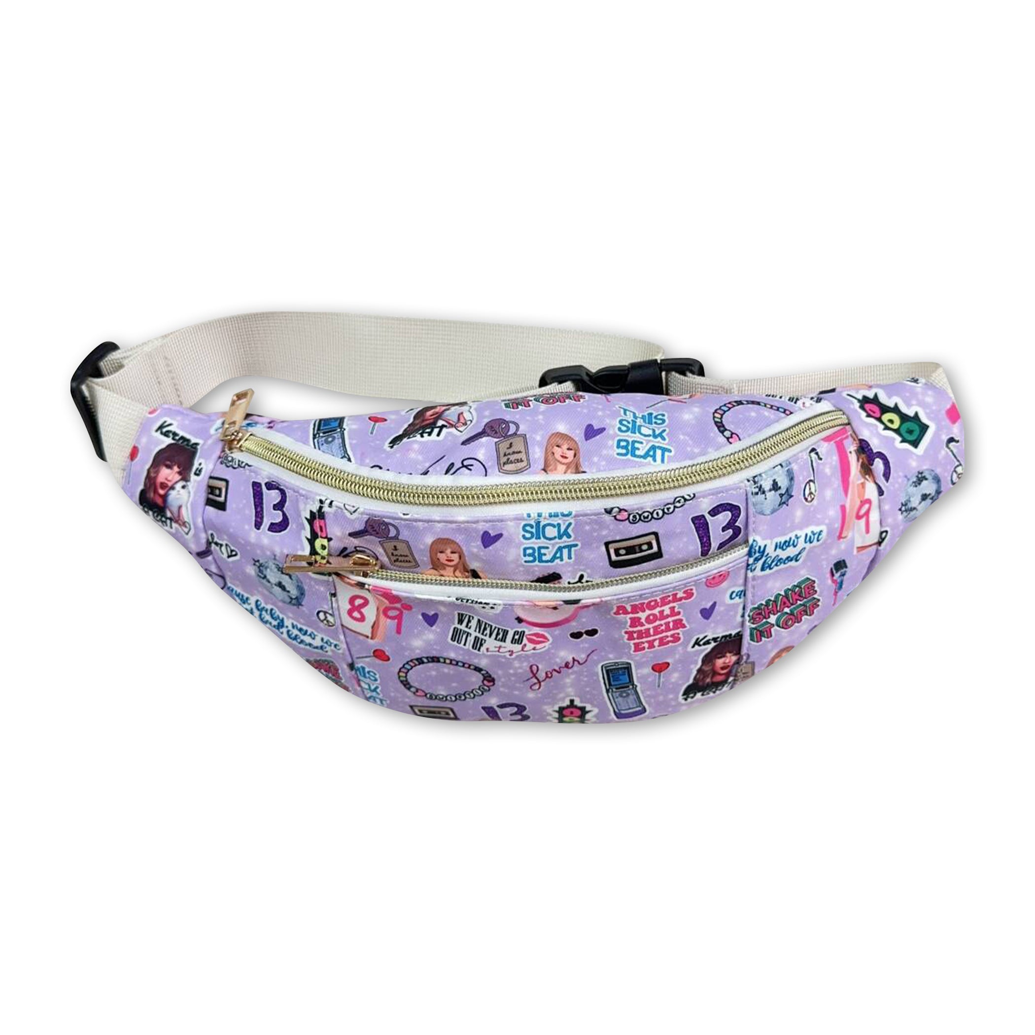 Lavender singer girls fanny pack – Western Kids Clothes