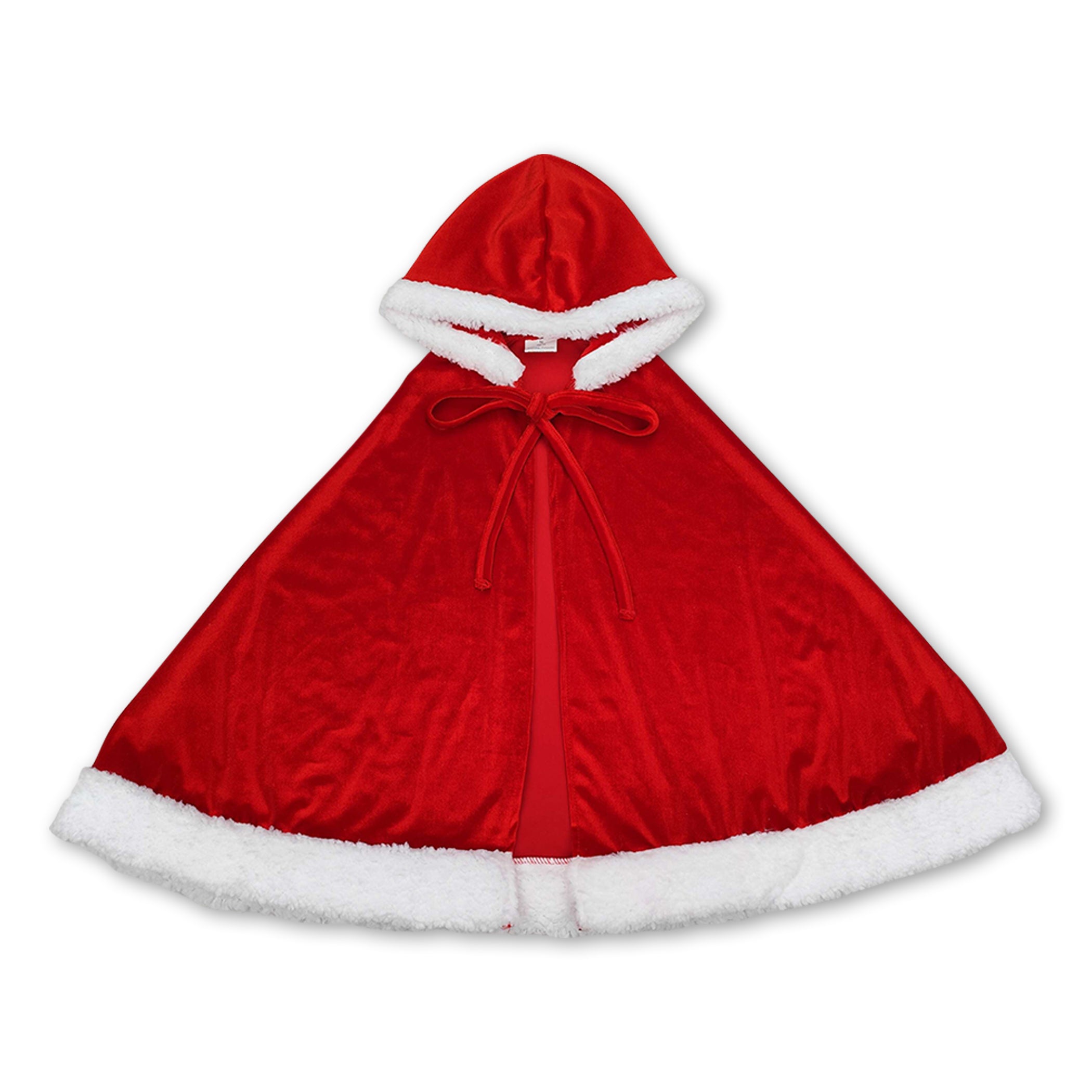 Red baby girls Christmas cloak – Western Kids Clothes