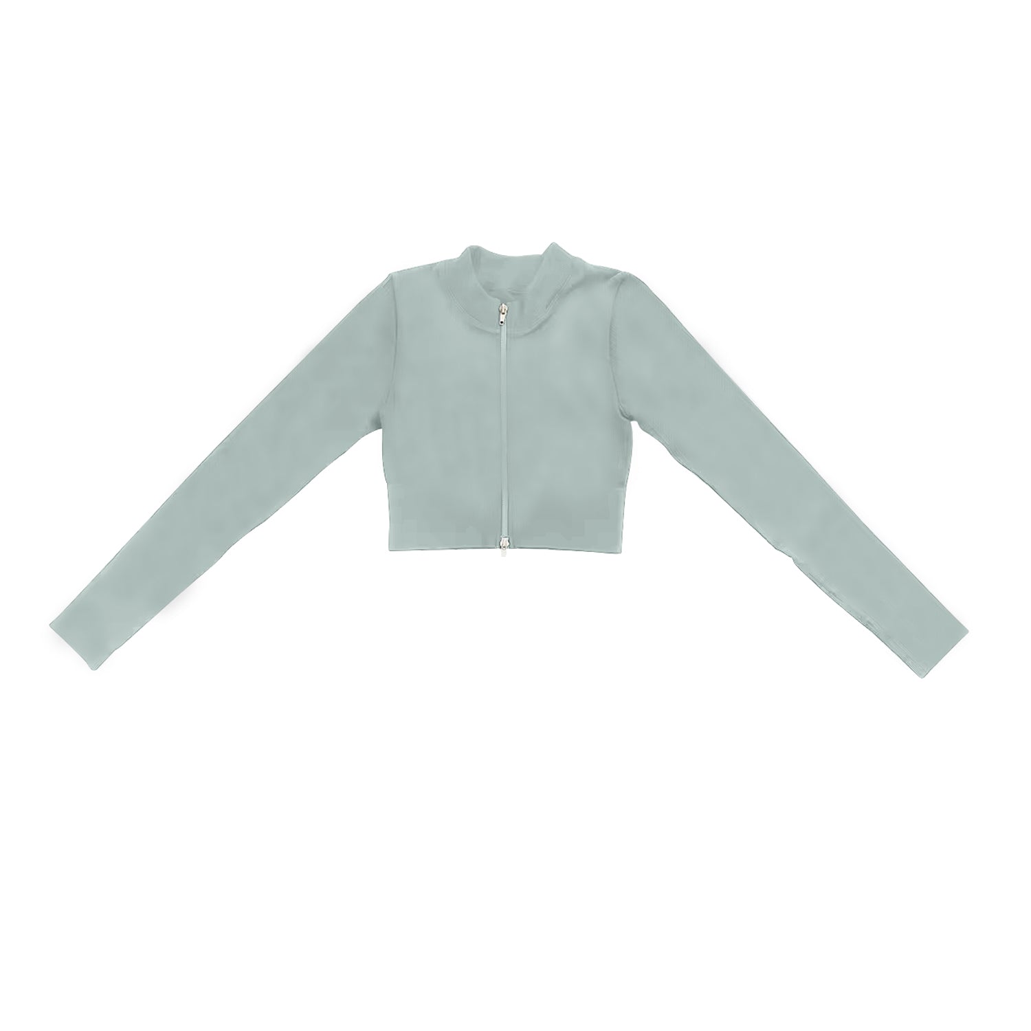 Long sleeves zipper girls yoga top – Western kids clothes